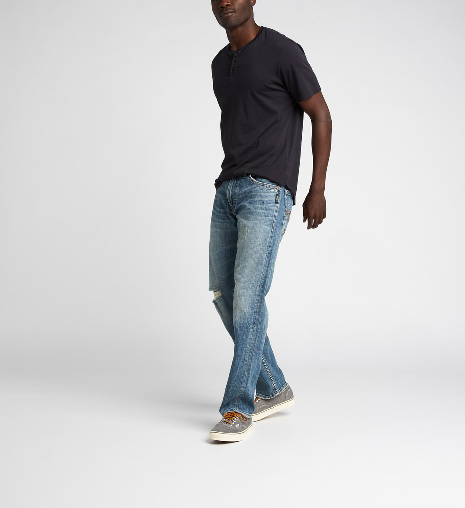 Buy Hunter Athletic Fit Tapered Leg Jeans for USD 99.00 | Silver Jeans ...