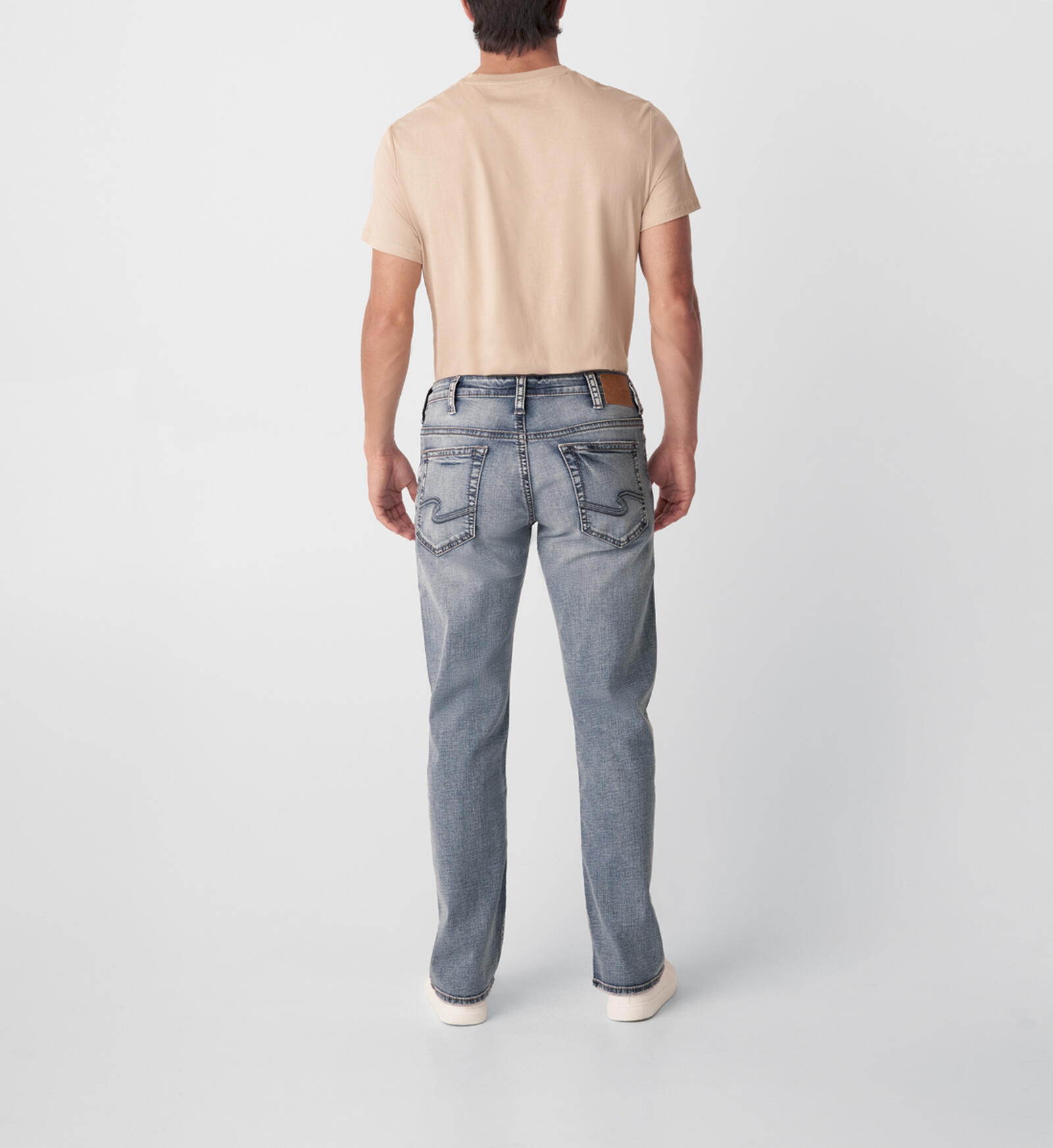 Buy Gordie Loose Fit Straight Leg Jeans For Usd 9900 Silver Jeans Us New