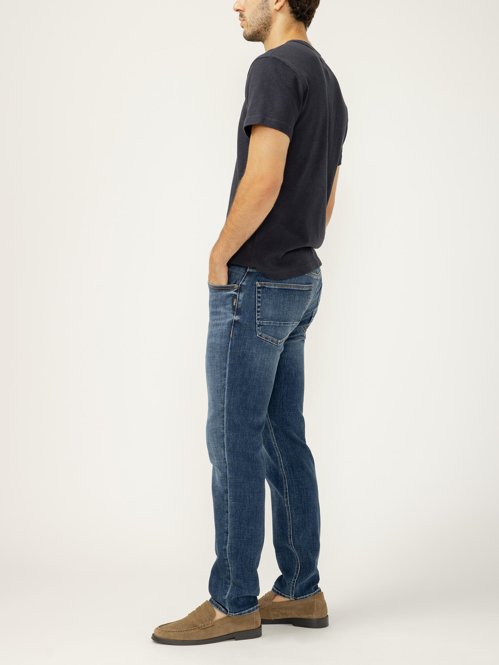 Buy Konrad Slim Fit Slim Leg Jeans for USD 57.00 | Silver Jeans
