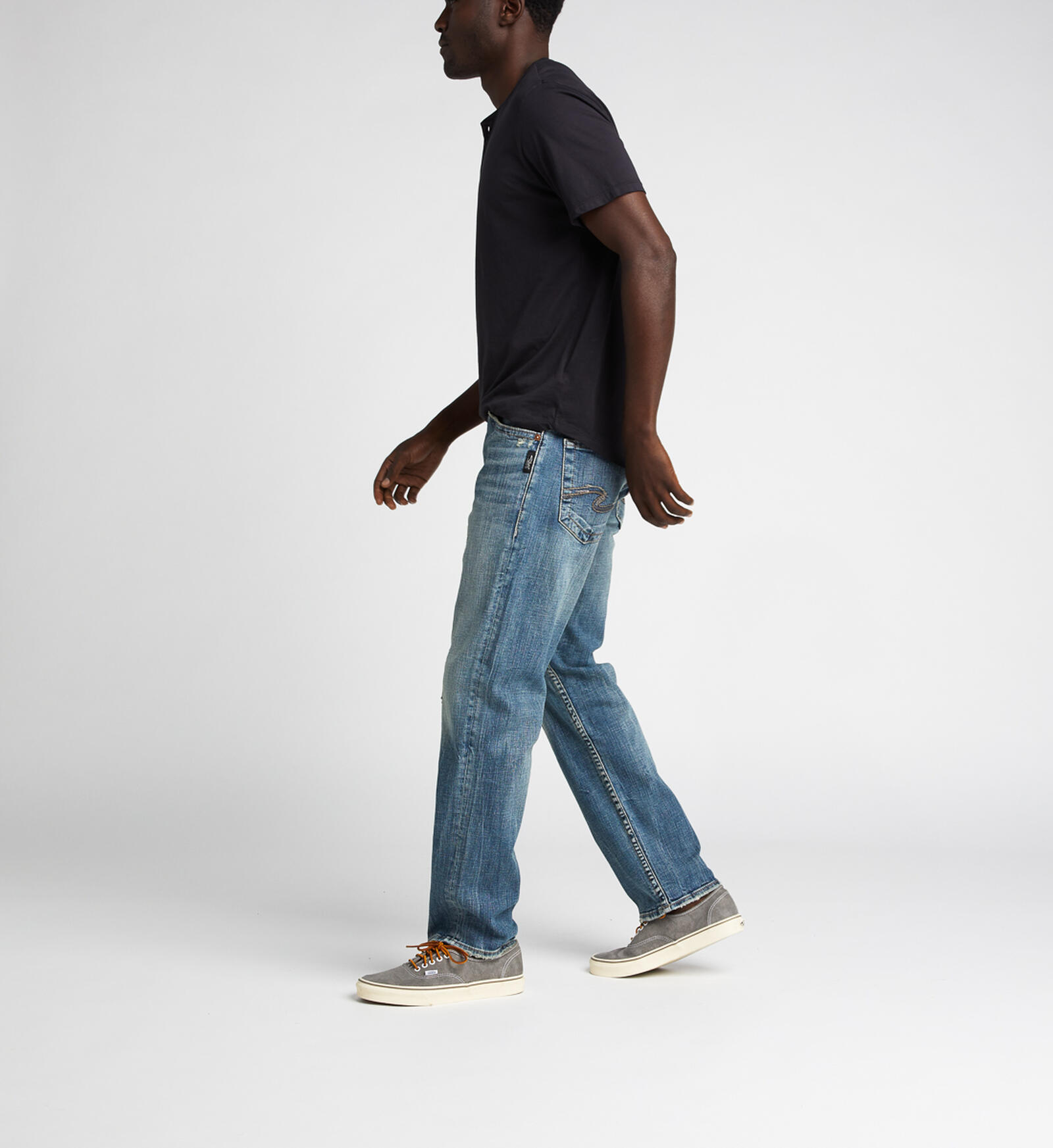 Buy Hunter Athletic Fit Tapered Leg Jeans for USD 99.00 | Silver Jeans ...