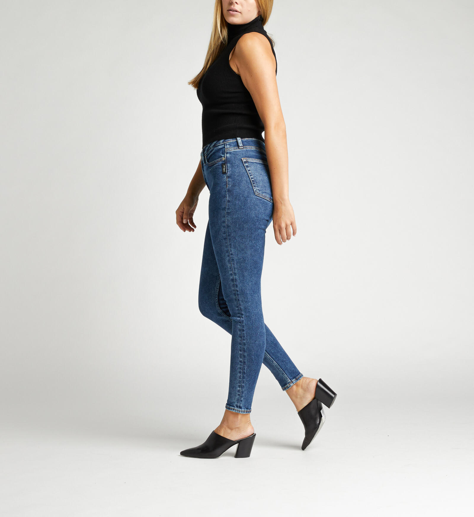 Buy High Note High Rise Skinny Jeans for USD 79.00 | Silver Jeans US New