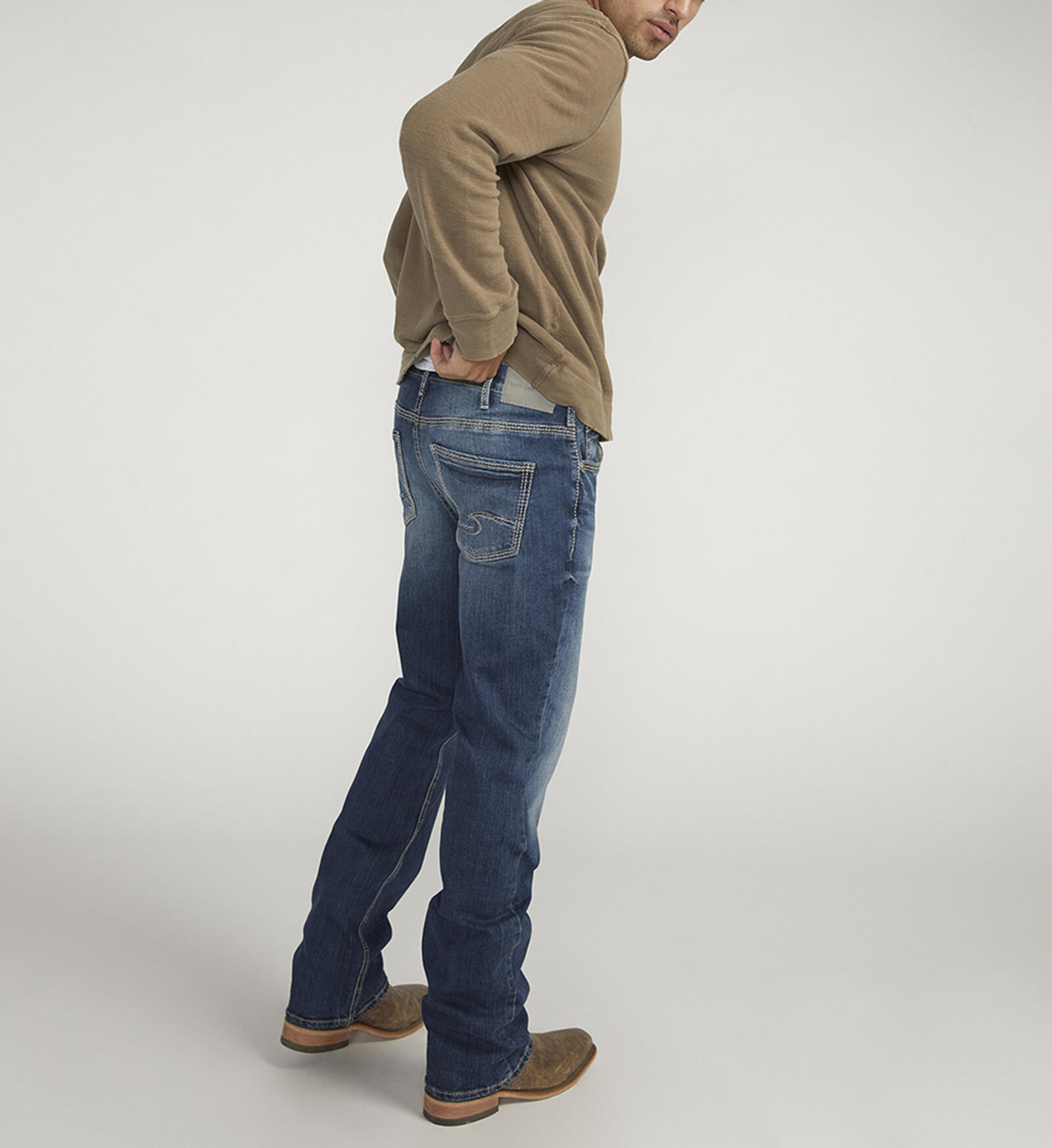 Buy Jace Slim Fit Bootcut Jeans For Usd 5200 Silver Jeans Us New