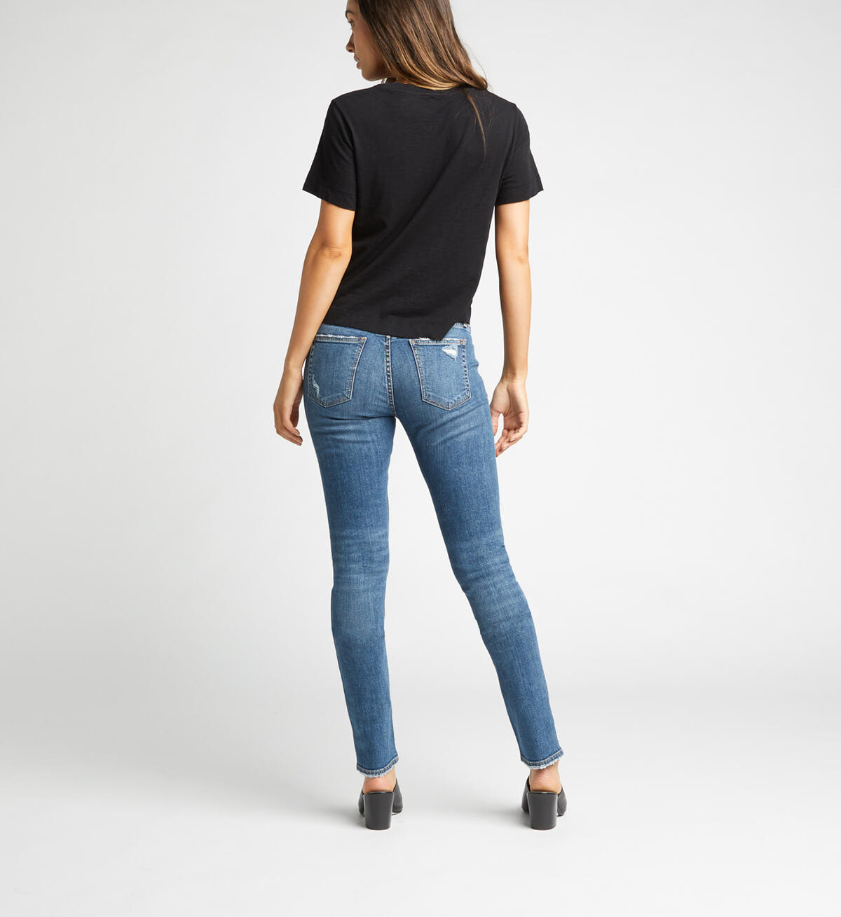 Buy Avery High Rise Slim Leg Jeans for USD 99.00 | Silver Jeans US New