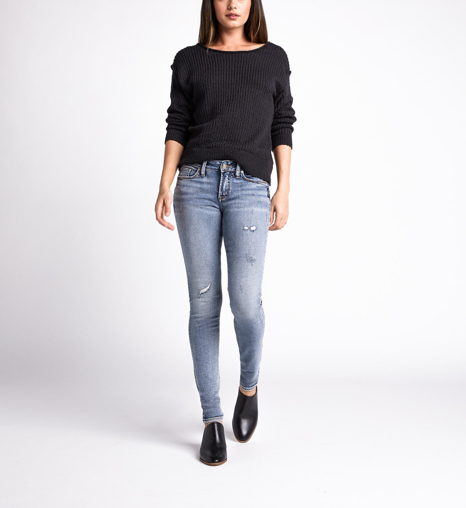 Buy Suki Mid Rise Skinny Leg Jeans for USD 79.00 | Silver Jeans US New