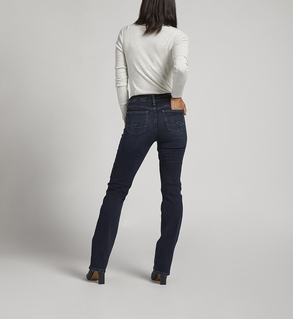 Buy Suki Mid Rise Slim Bootcut Jeans For Usd 3400 Silver Jeans Us New