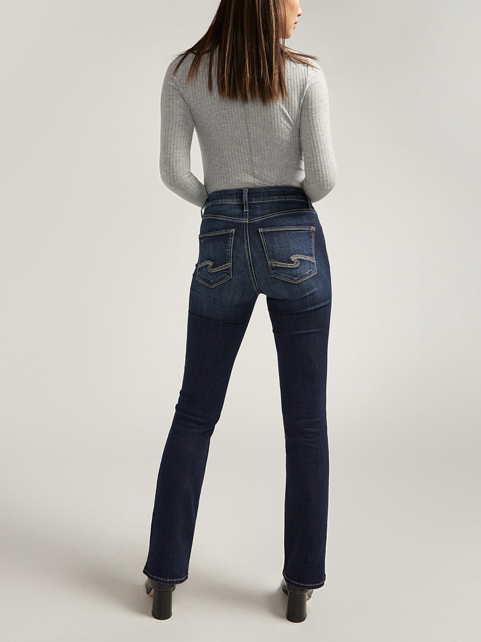 Buy Avery High Rise Slim Bootcut Jeans for USD 46.00 | Silver Jeans US New