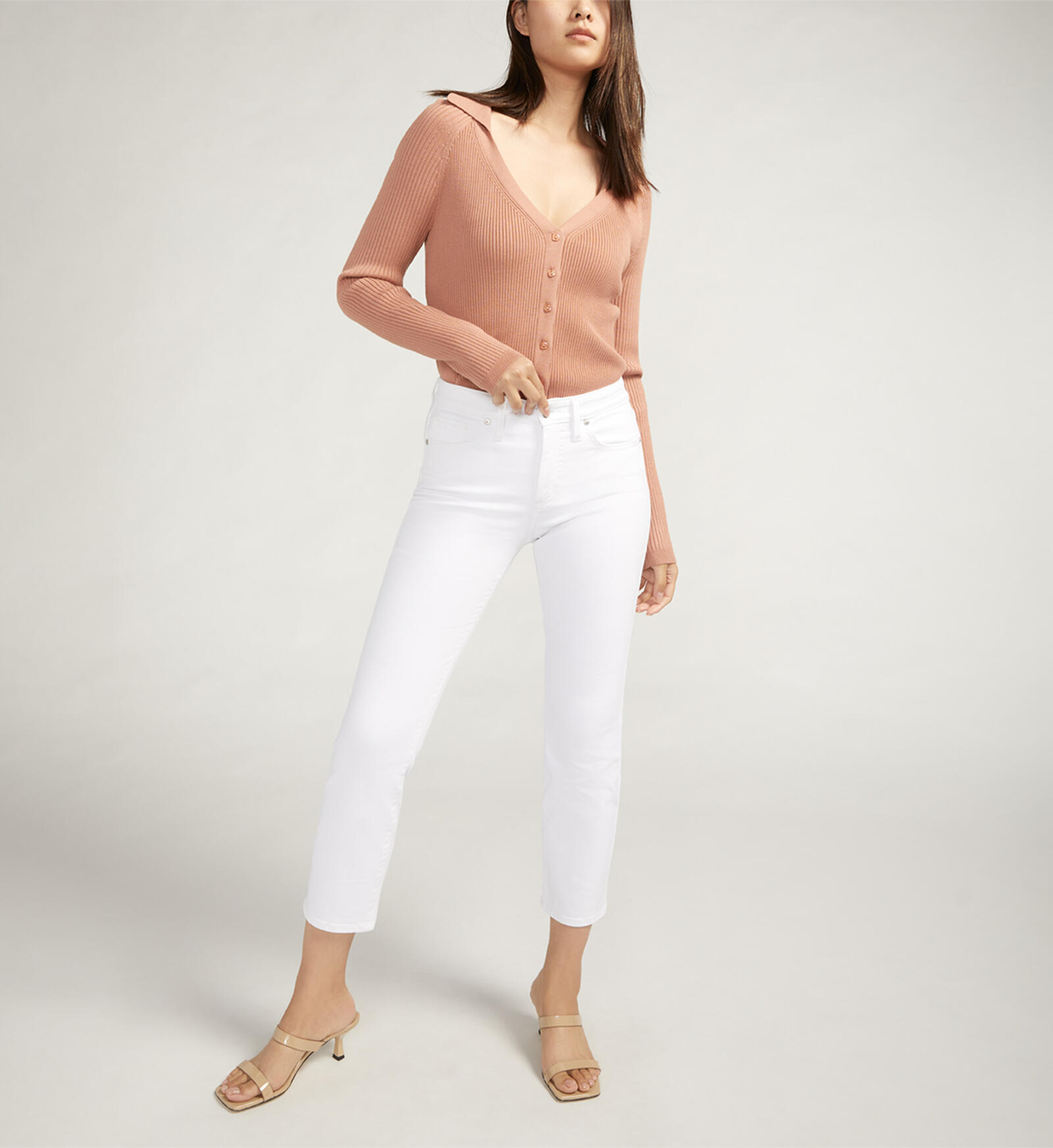 Buy Isbister High Rise Straight Leg Jeans for USD 51.00 | Silver Jeans ...