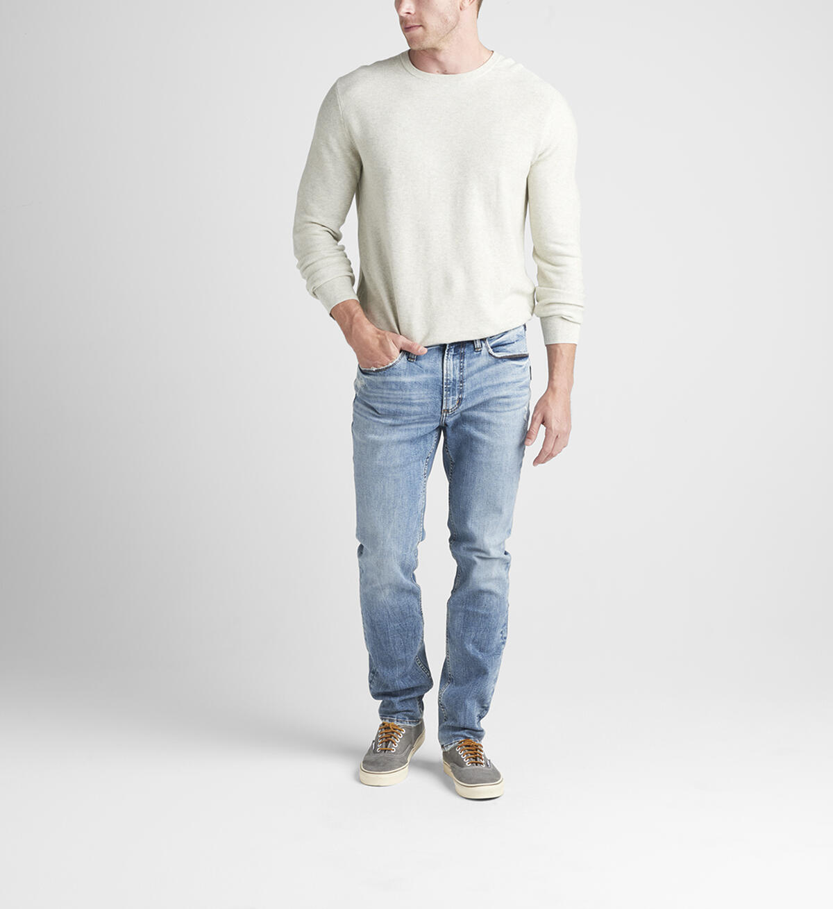 Buy Kenaston Slim Fit Slim Leg Jeans for USD 94.00 | Silver Jeans US New