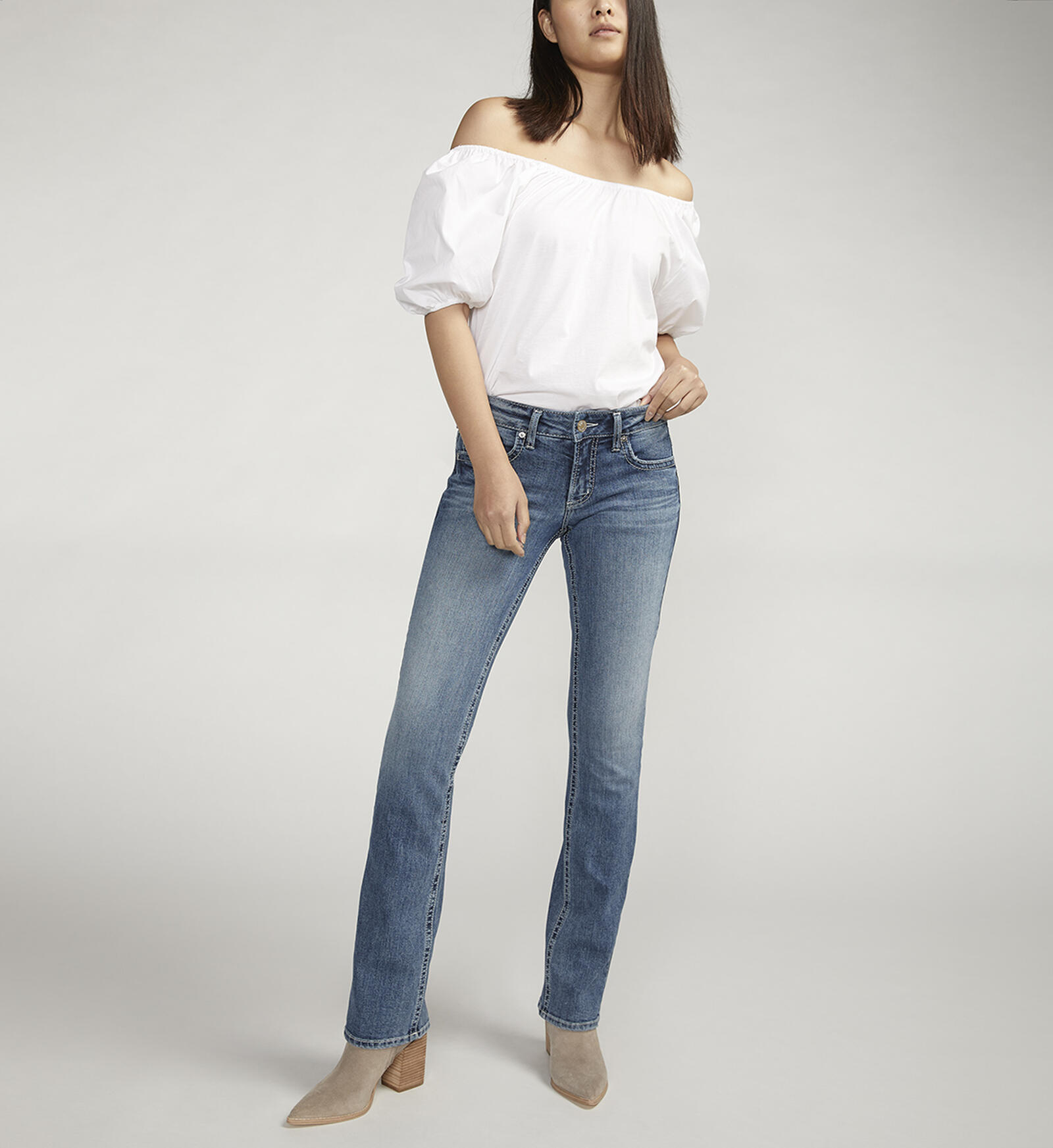 Buy Britt Low Rise Slim Bootcut Jeans for USD 37.00 | Silver Jeans US New Buy Britt Low Rise Slim Bootcut Jeans for USD 37.00 | Silver Jeans US New