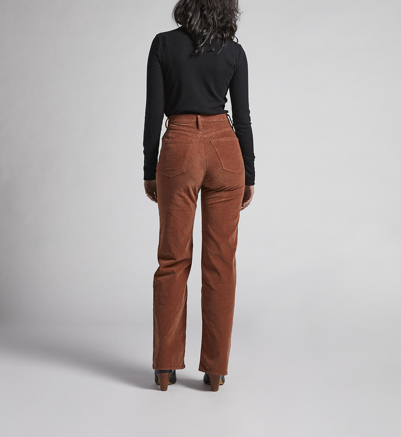 Buy Highly Desirable High Rise Trouser Leg Pants for USD 39.00 | Silver ...