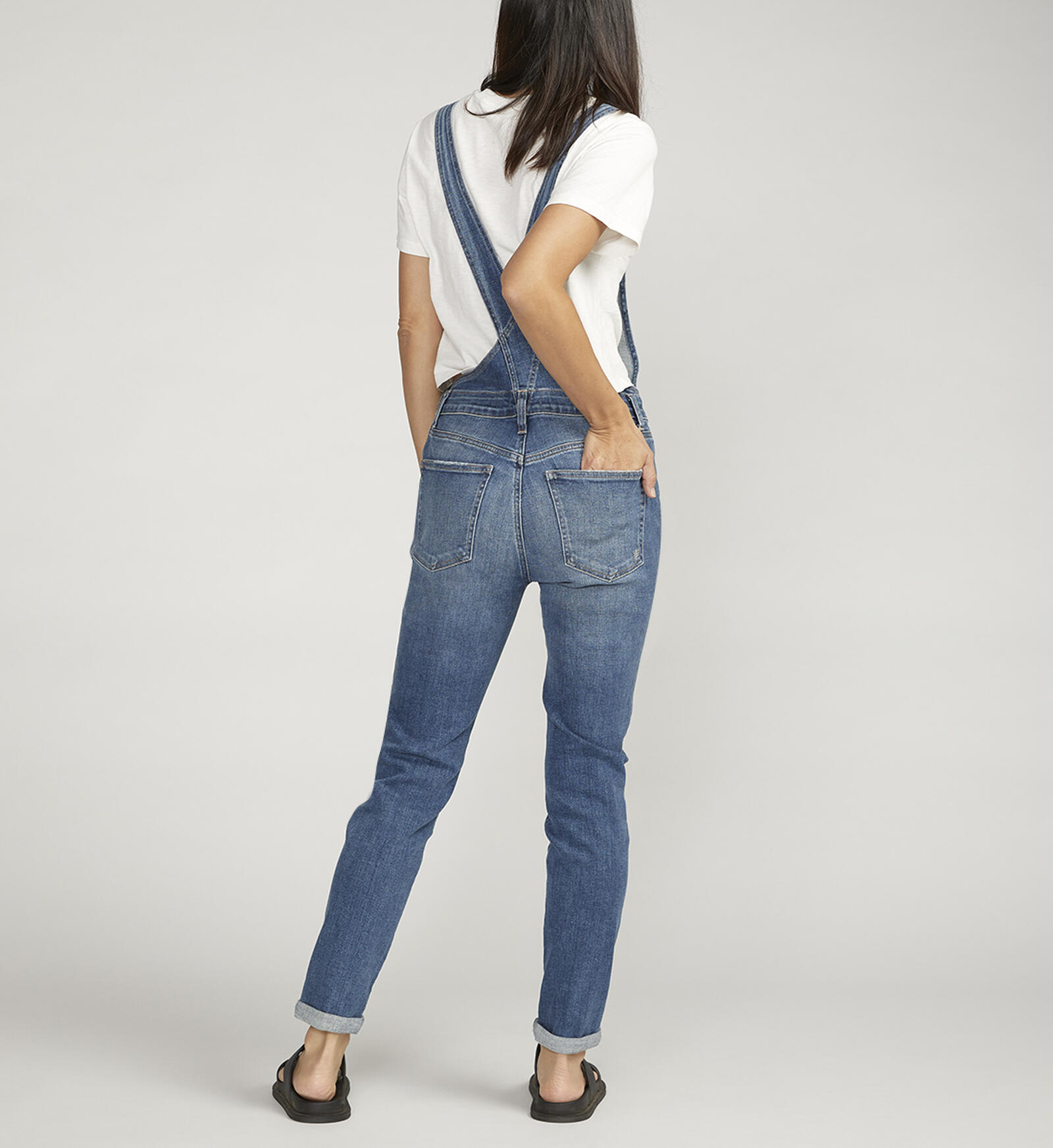 Buy Skinny Leg Overalls for USD 98.00 | Silver Jeans US New