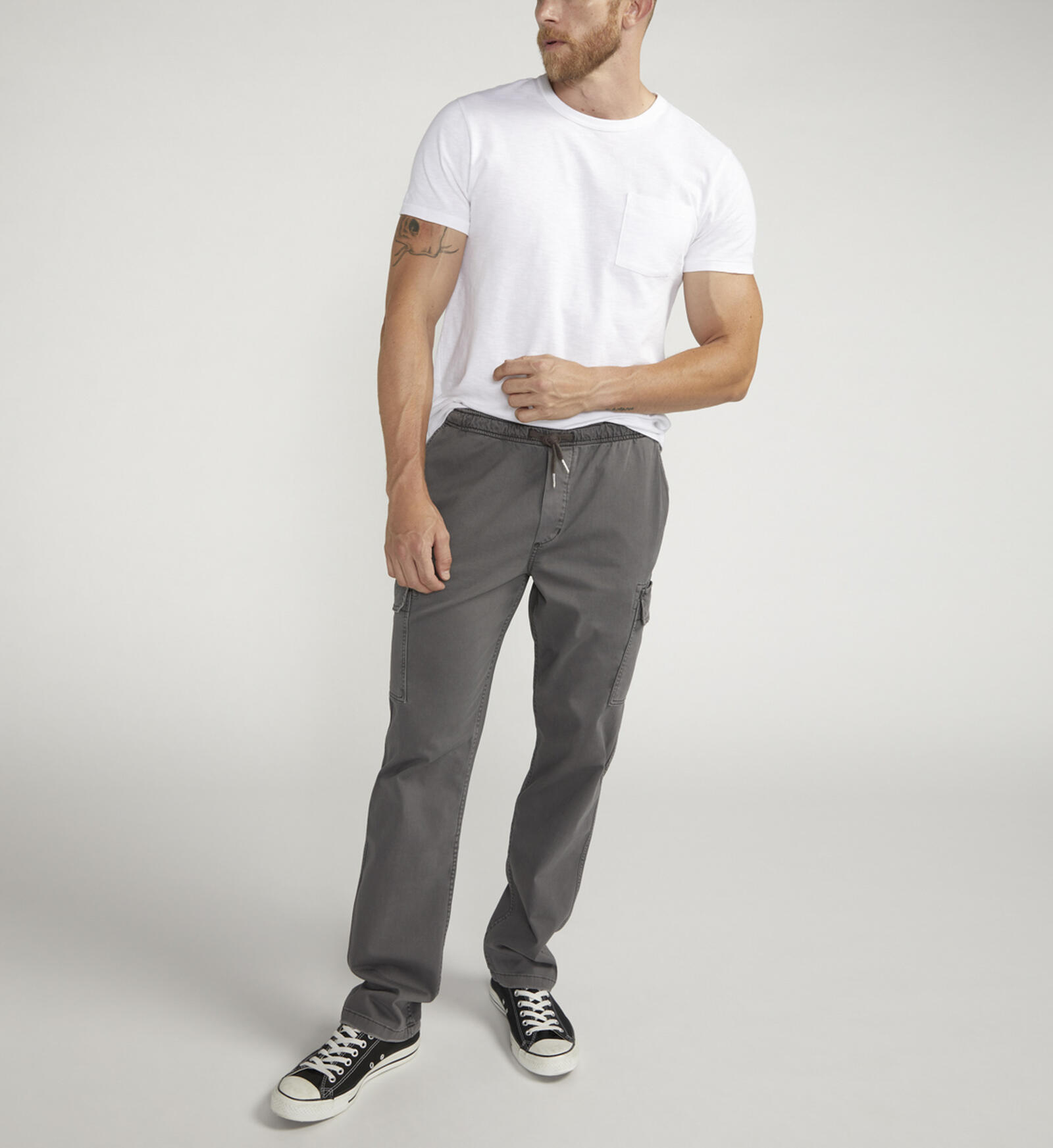 Buy Pull-On Cargo Essential Twill Pant for USD 68.00 | Silver Jeans US New
