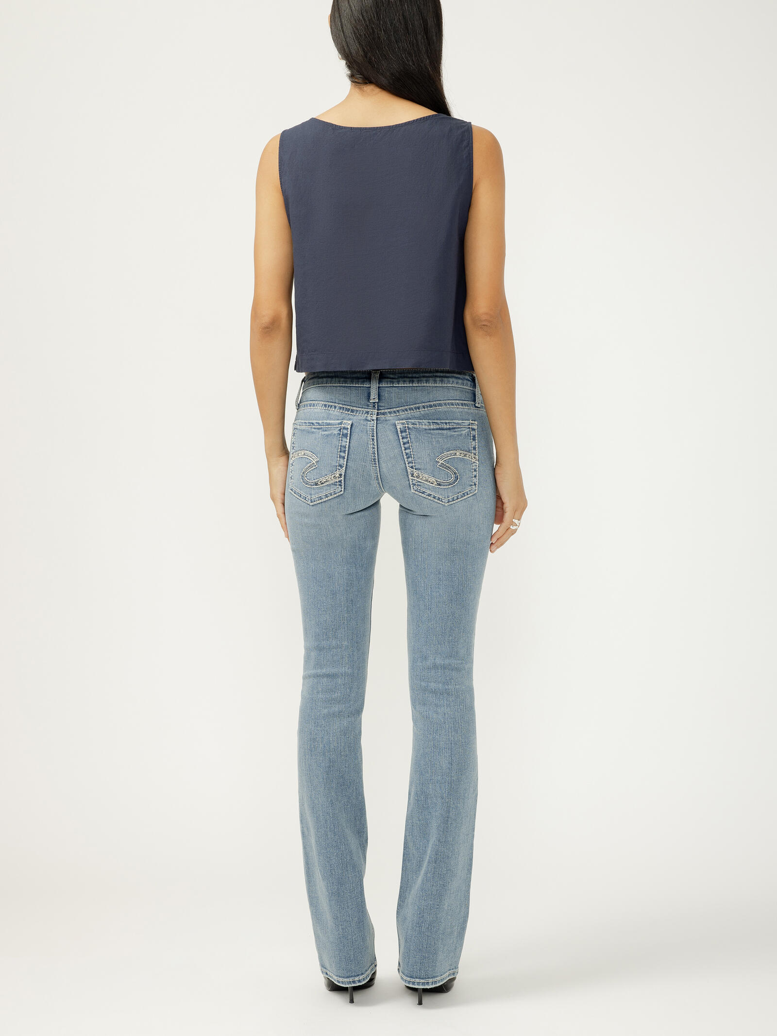 Buy Tuesday Low Rise Slim Bootcut Jeans for USD 94.00 | Silver Jeans
