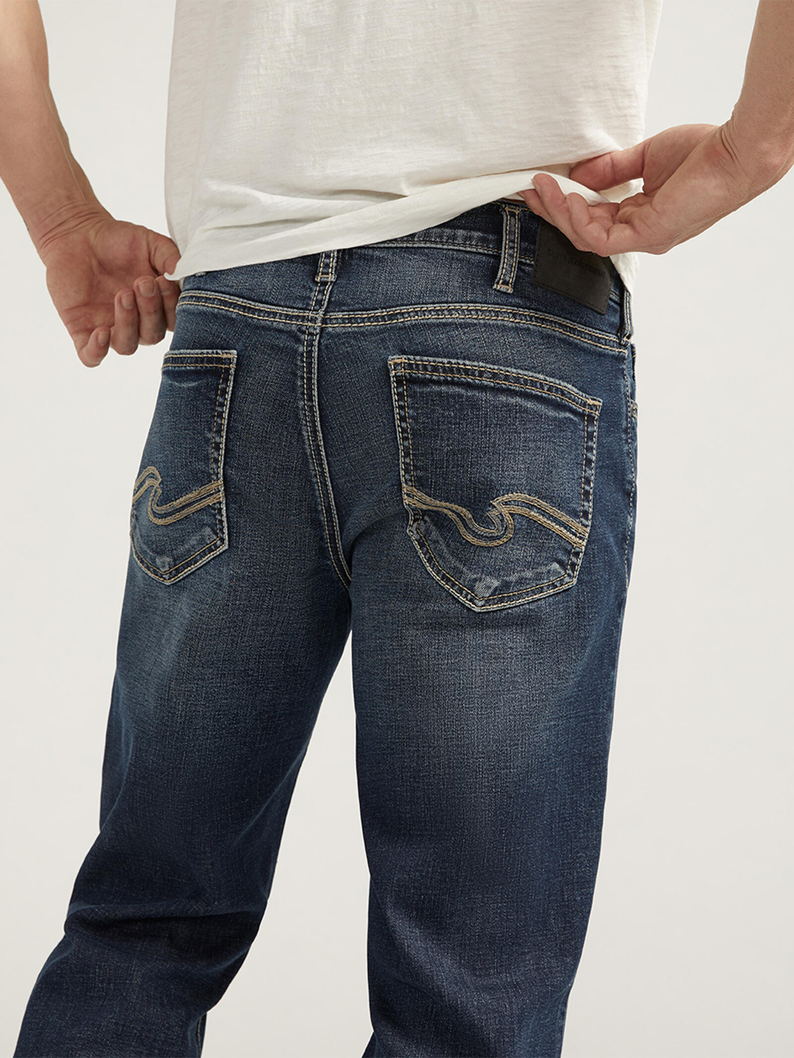 Buy Grayson Classic Fit Straight Leg Jeans for USD 104.00 | Silver Jeans