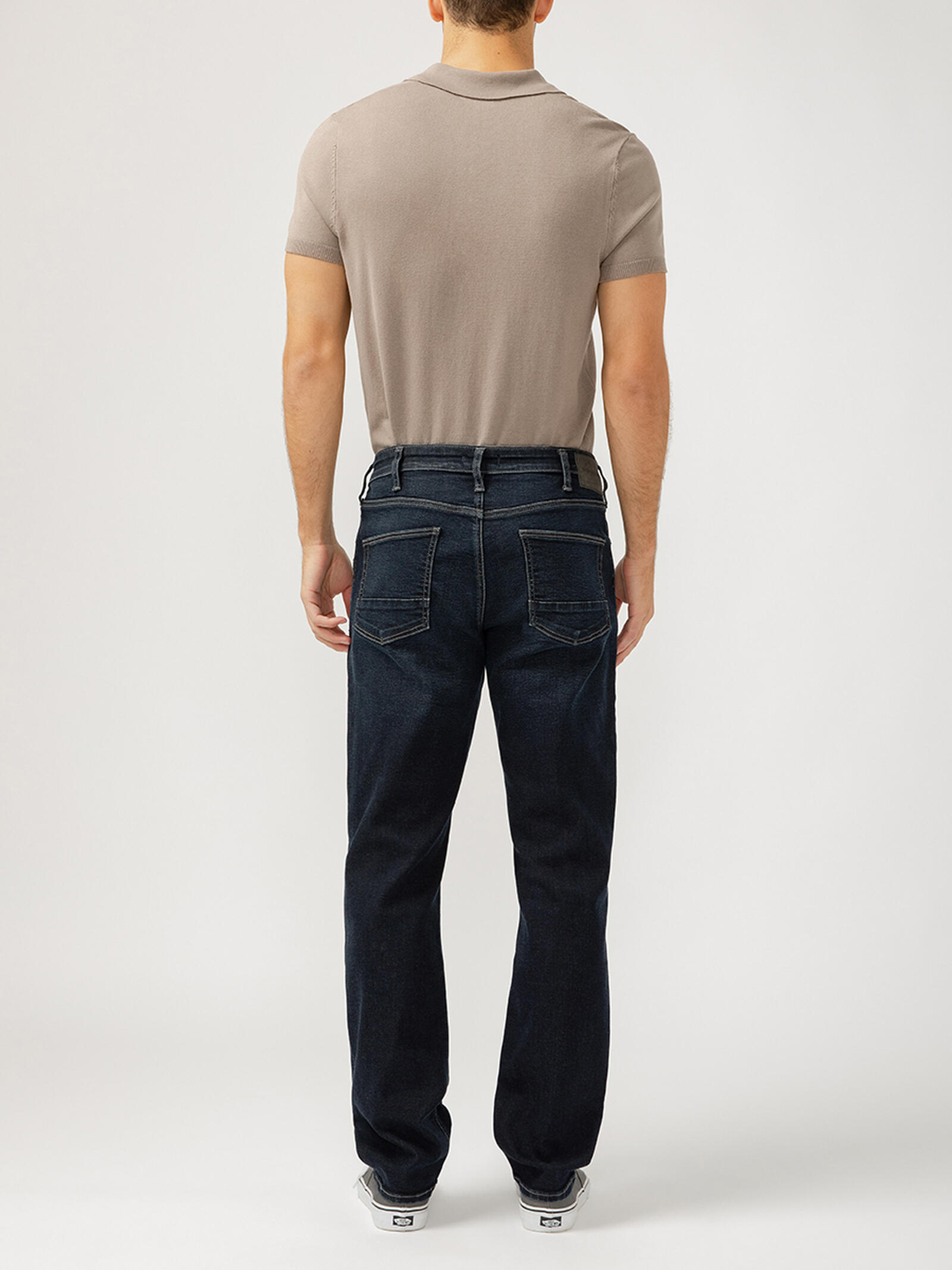 Buy Machray Classic Fit Slim Straight Leg Jeans for USD 84.00 | Silver ...