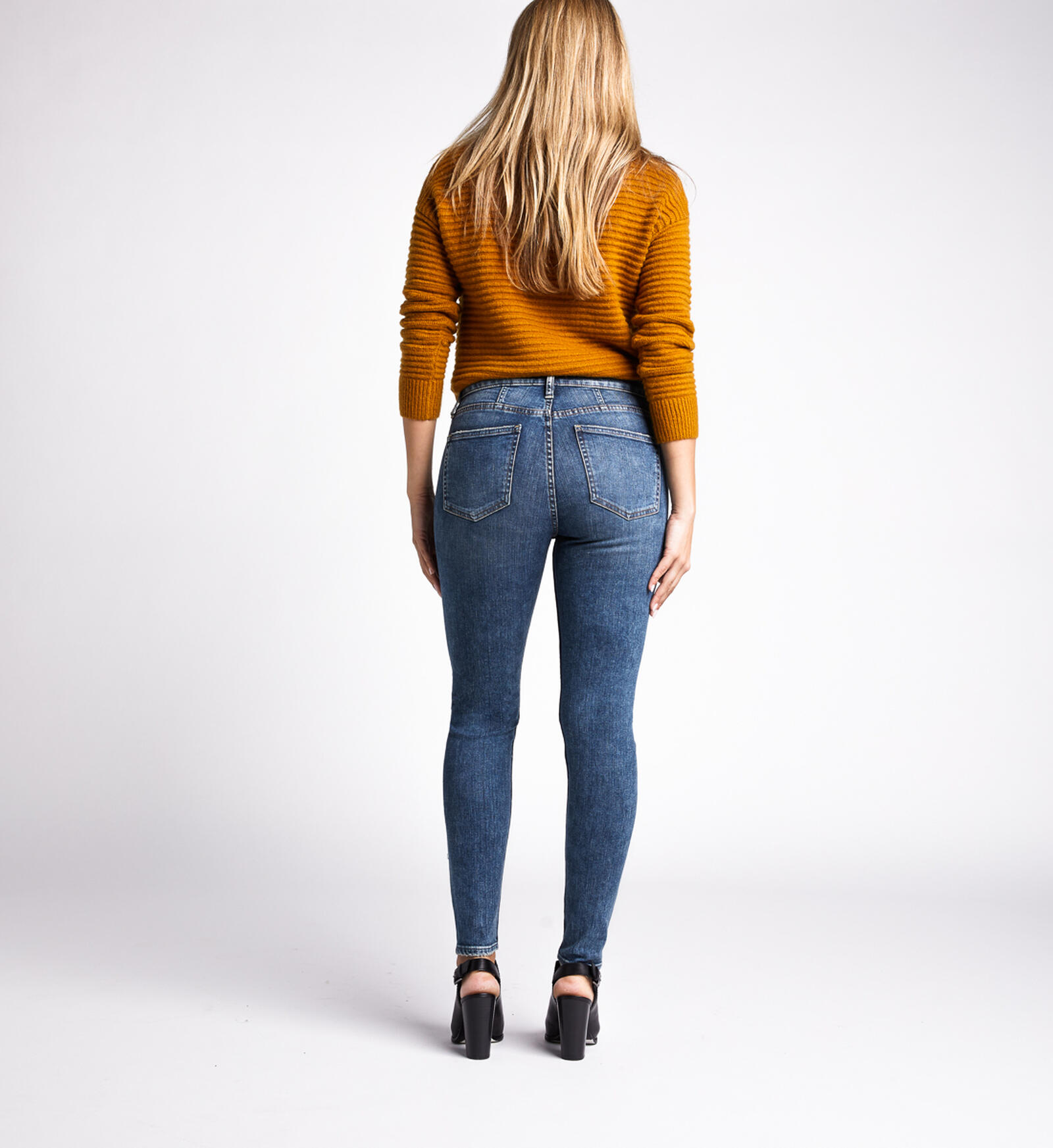 Buy High Note High Rise Skinny Leg Jeans for USD 79.00 | Silver Jeans ...