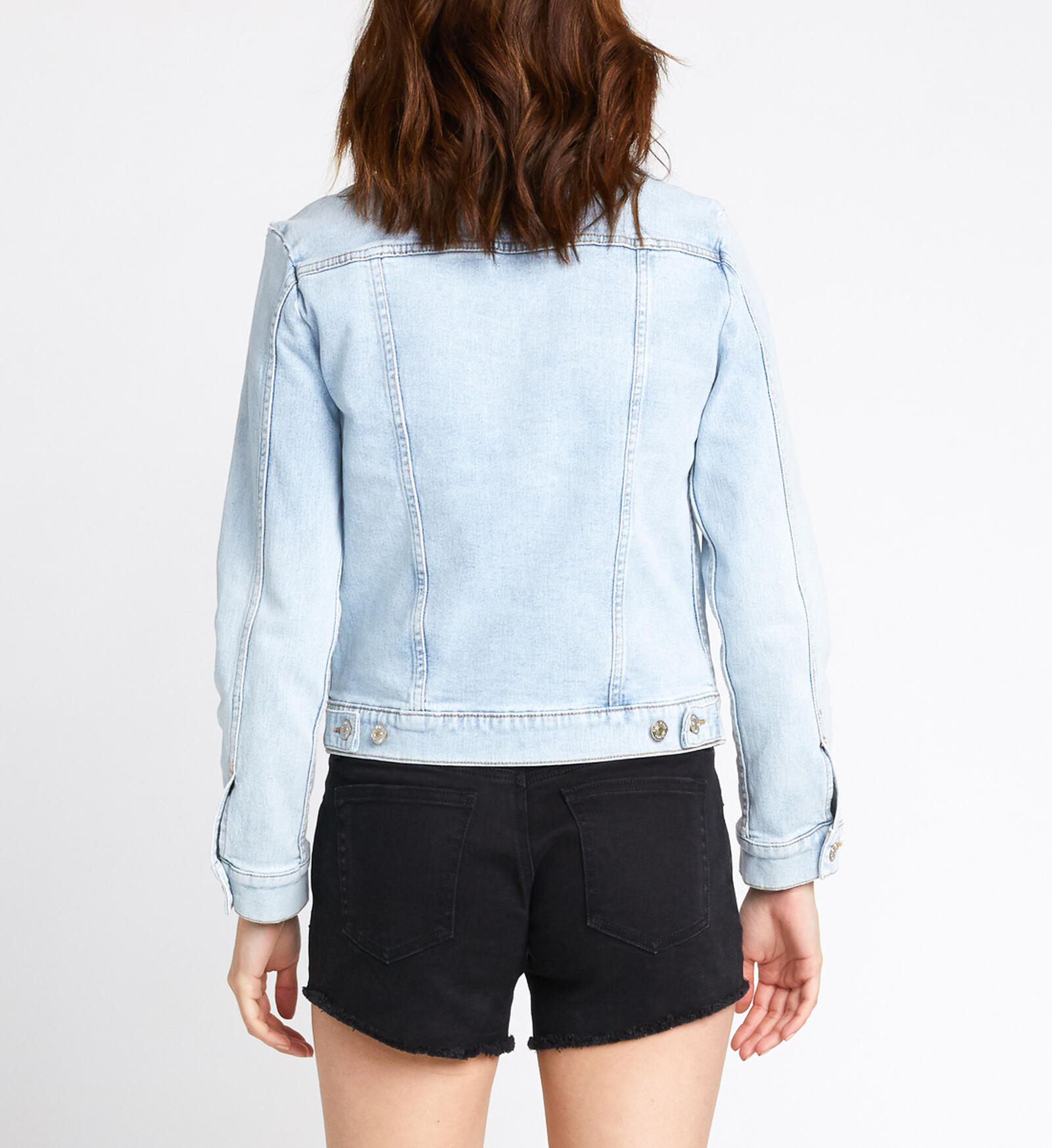 Buy Boxy Crop Denim Jacket for USD 62.00 | Silver Jeans US New