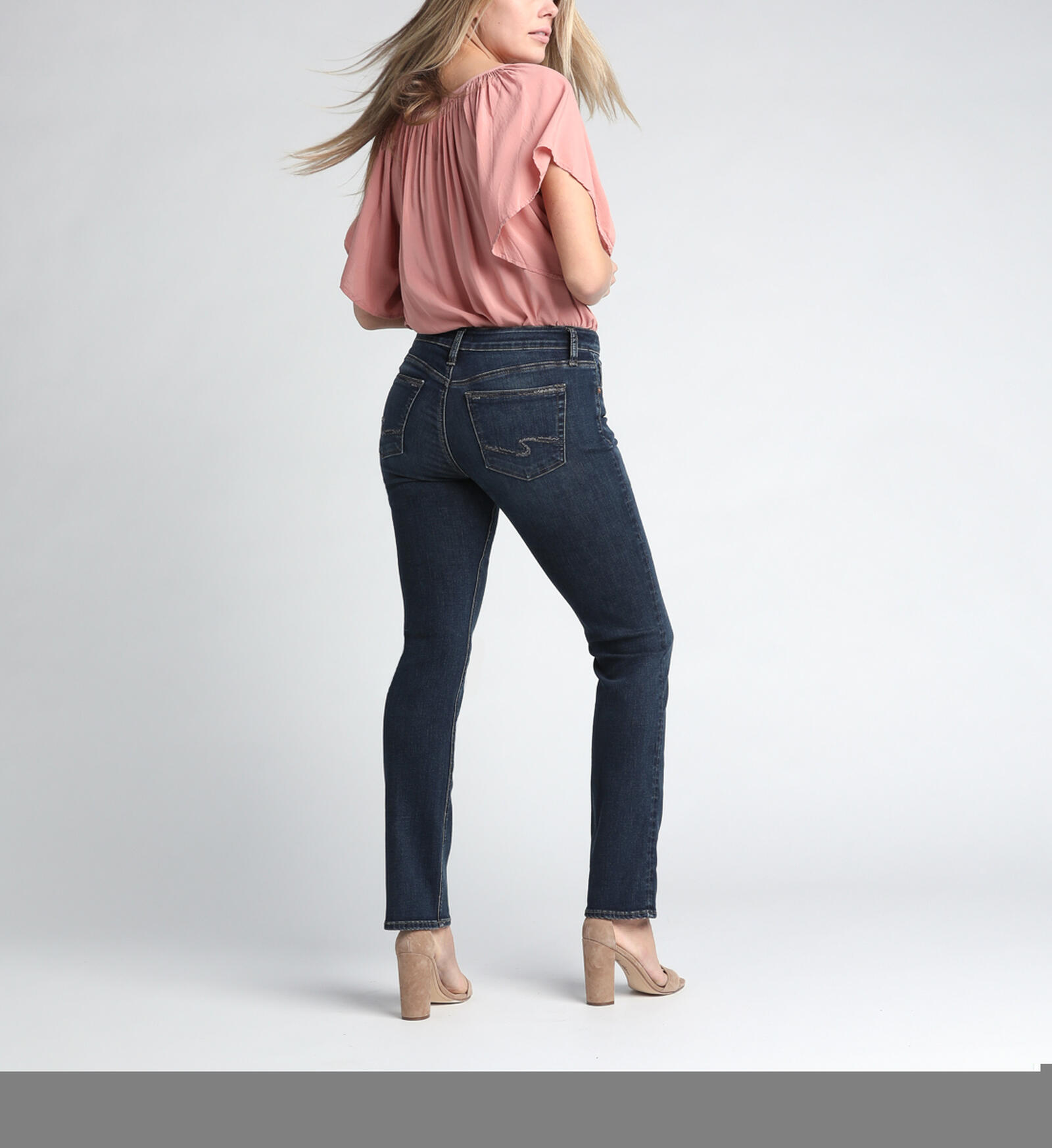 Buy Avery High Rise Straight Leg Jeans for USD 79.00 | Silver Jeans US New