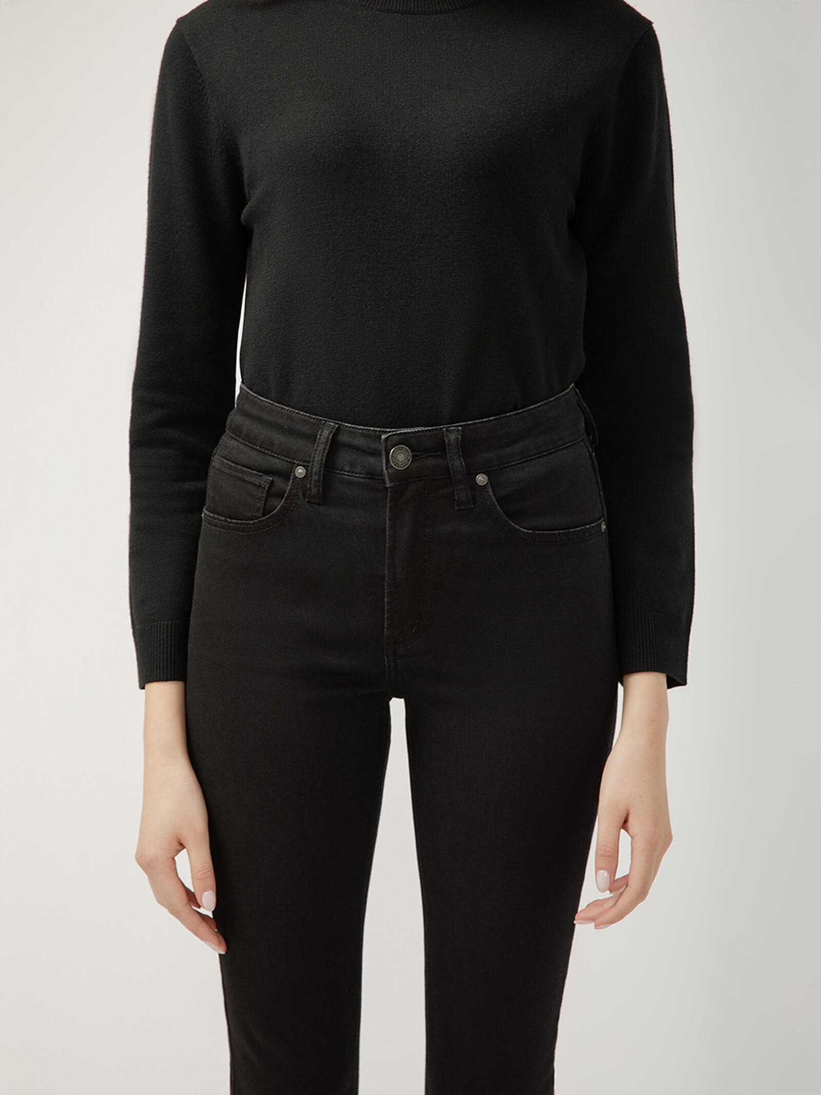 Buy Avery High Rise Straight Leg Luxe Stretch Jeans for USD 72.00 ...