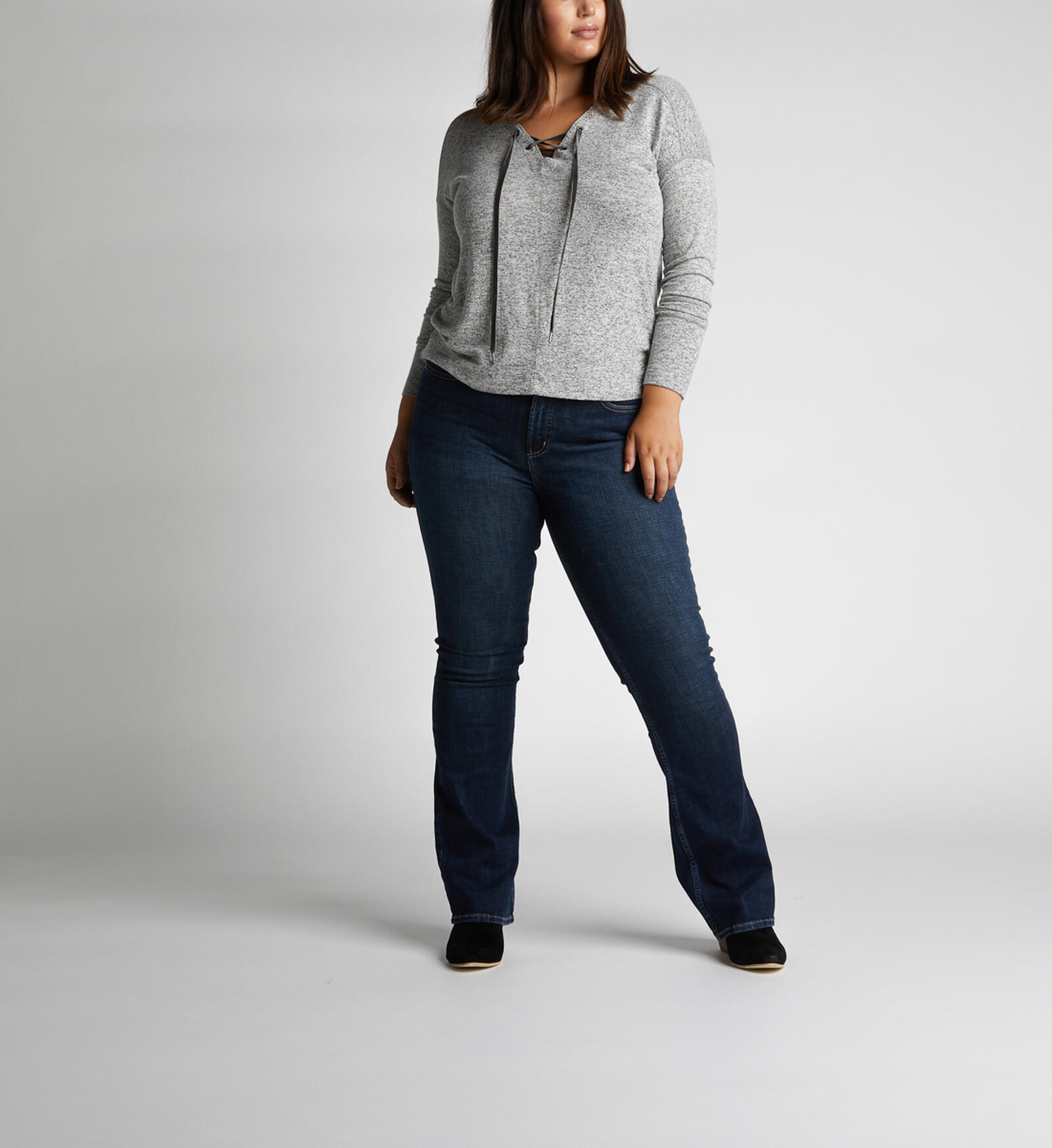 Buy Mazy High-Rise Bootcut Jeans for USD 89.00 | Silver Jeans US New