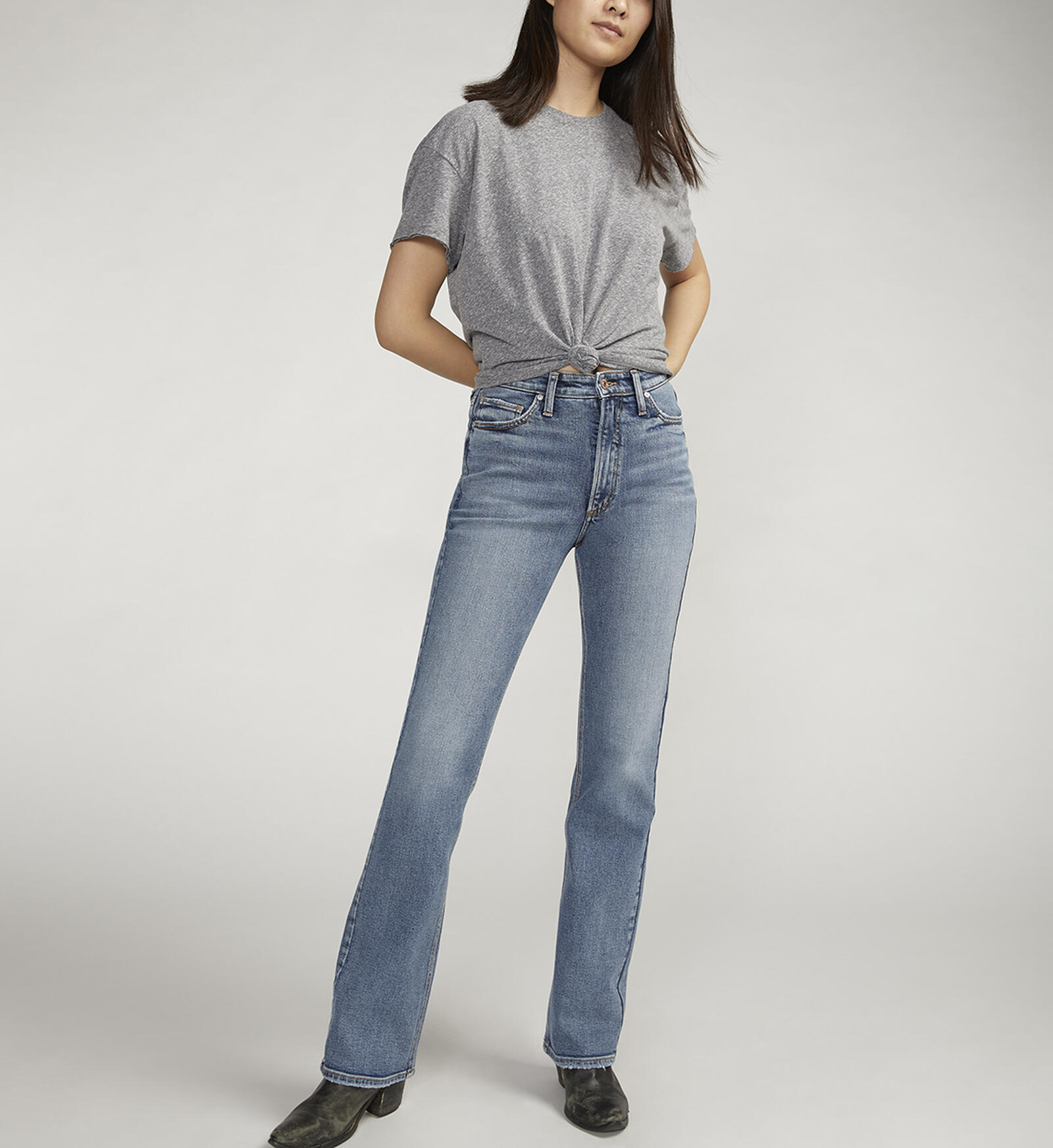 Buy 90s Vintage High Rise Bootcut Jeans for USD 42.00 | Silver Jeans US New