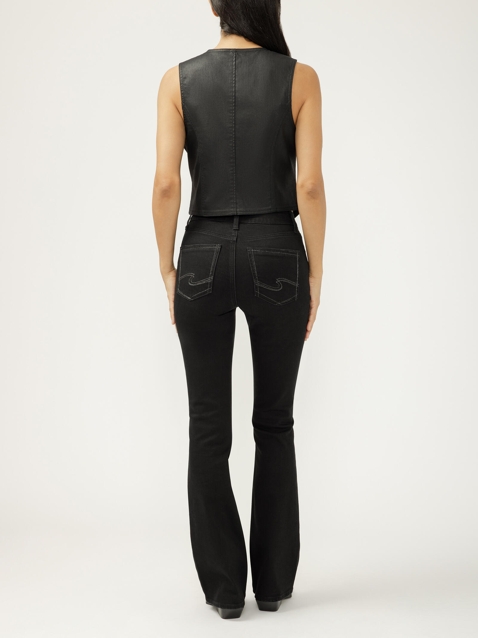 Buy Avery High Rise Bootcut Luxe Stretch Jeans for USD 94.00 | Silver Jeans