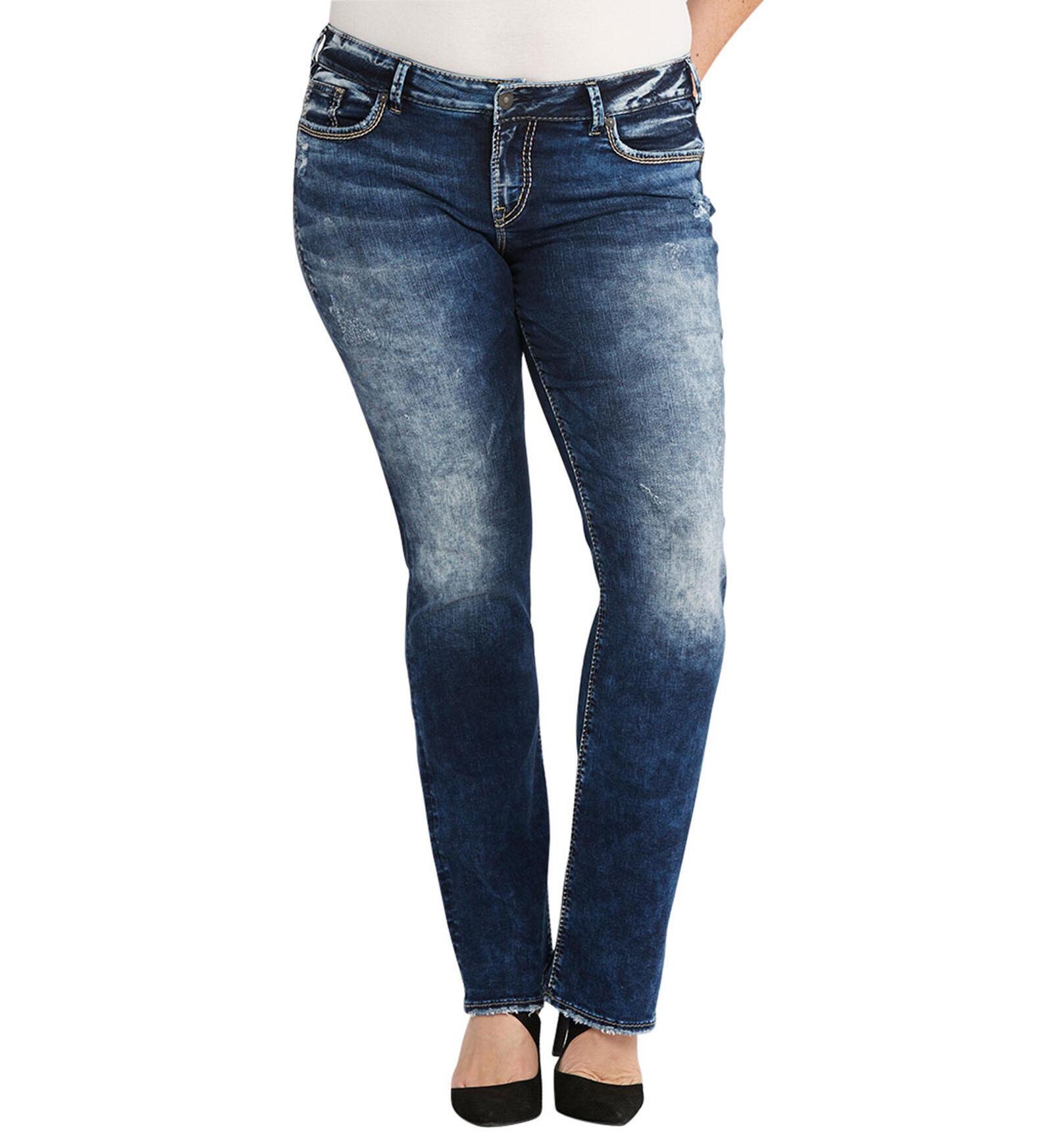 Buy Suki Slim Boot Rinse Wash for N/A 0.0 | Silver Jeans US New